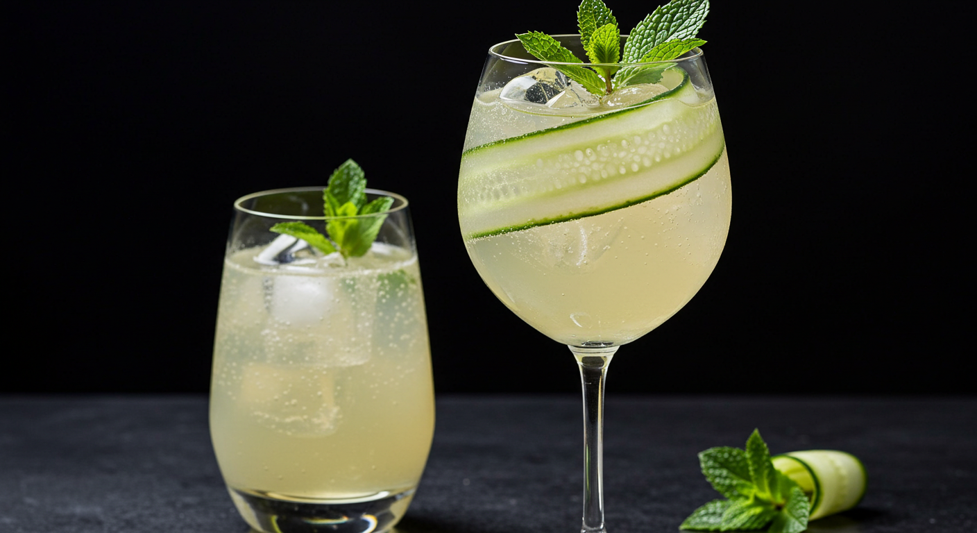 Garden Cucumber Spritz | Bourbon Gospel